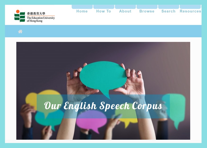Our English Speech Corpora – Corpus-aided English Speaking Learning and ...